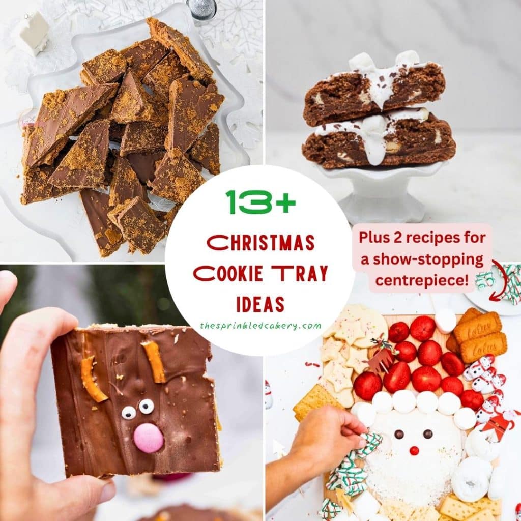 13+ Christmas Cookie Tray Ideas + 2 Centerpiece Recipes - The Sprinkled ...