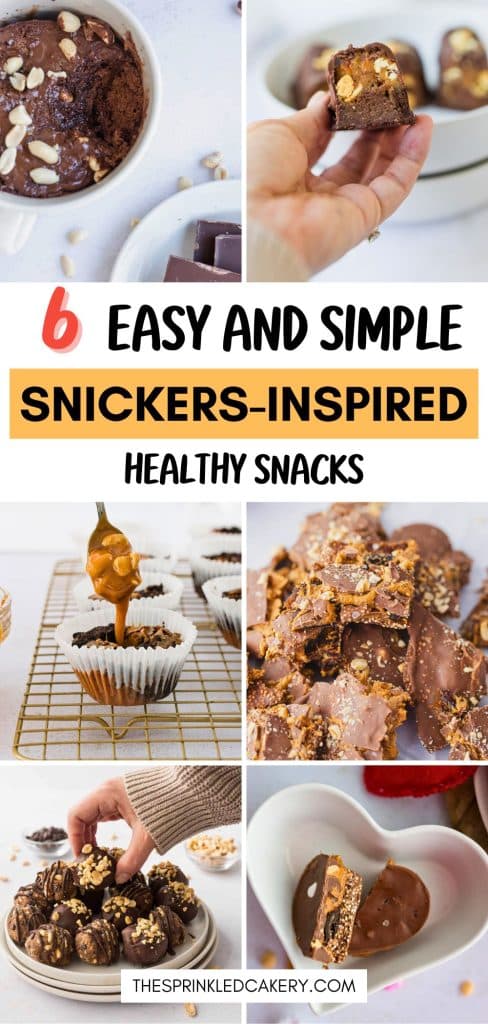 6 Healthy Snickers-Inspired Dessert Recipes You’ll Love - The Sprinkled ...